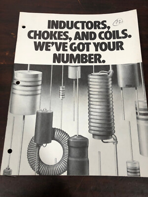 Vintage 1964 Inductor Supply Chokes, and Coils Catalog | eBay