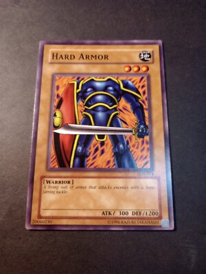 Yu-Gi-Oh! TCG Hard Armor Common Card LOB-074 LP-MP | eBay