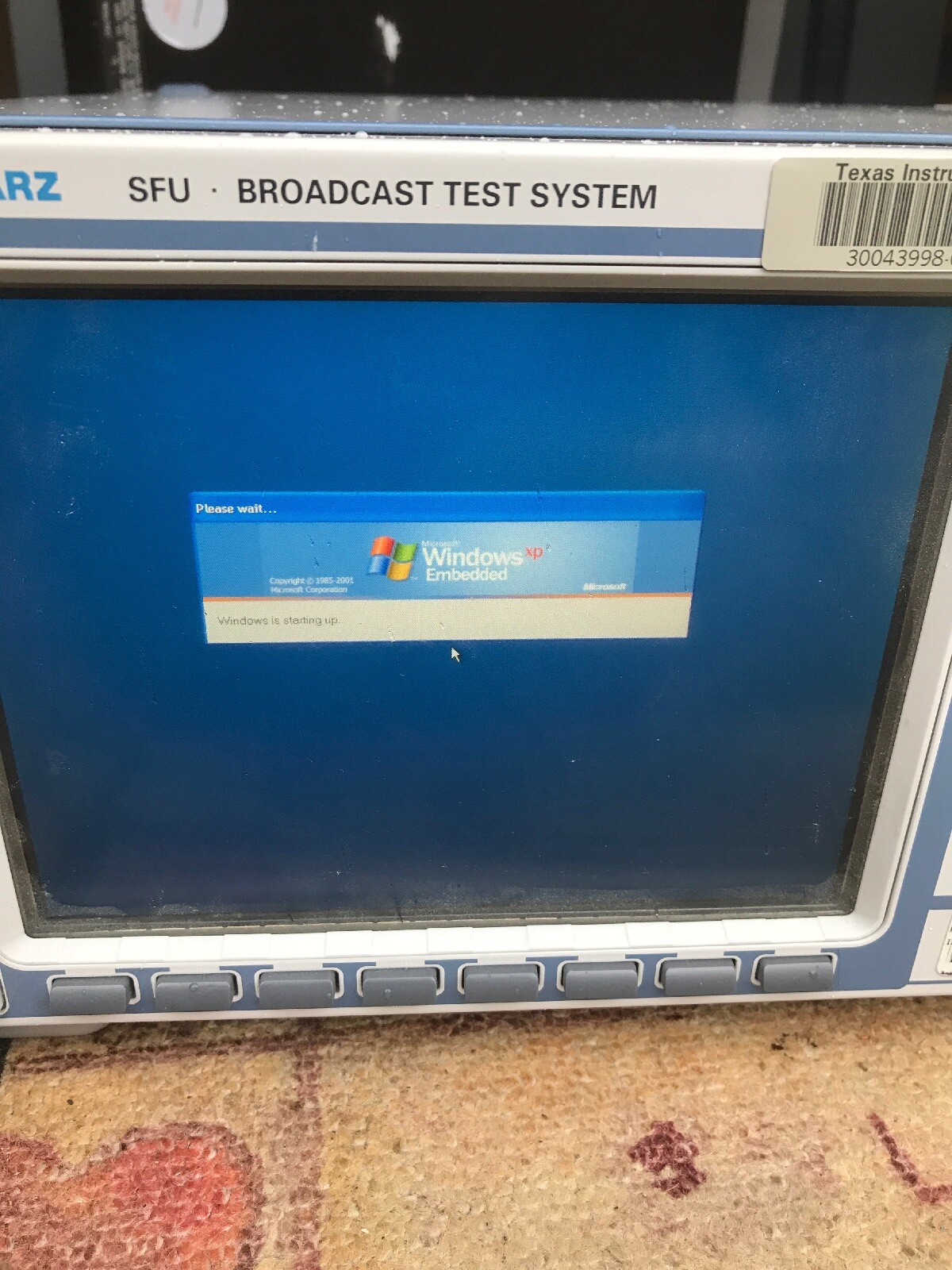 Rohde & Schwarz SFU Broadcast Test System 100 kHz 3 GHz Opt. B1 3 4 5 6 ...