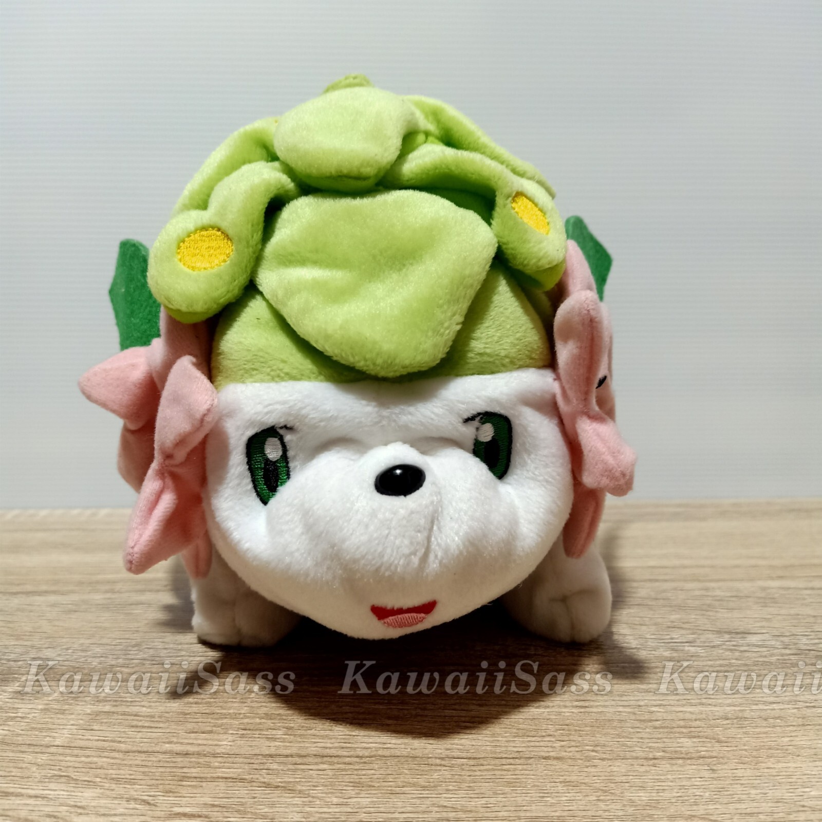 Pokemon Shaymin Land Hand Puppet Plush Doll Toy Heartland Tomy BIG 9"L ...