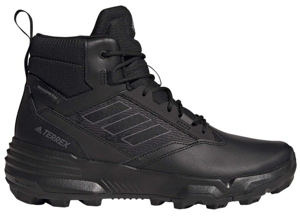 Size 11 - adidas Terrex Unity Leather Rain.RDY Mid Black Grey for sale ...
