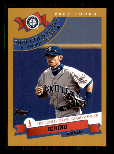 2002 Baseball Topps Ichiro Suzuki Seattle Mariners #704 GG | eBay