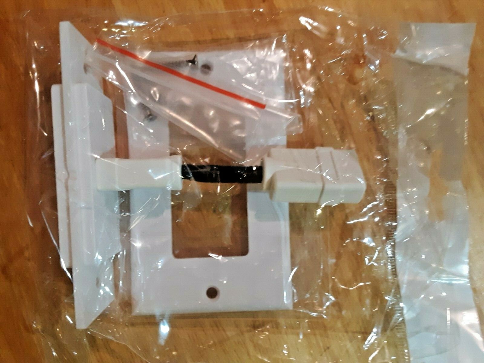 1-Port HDMI Wall Plate Panel Coupler Dual Outlet Cover Extender ...