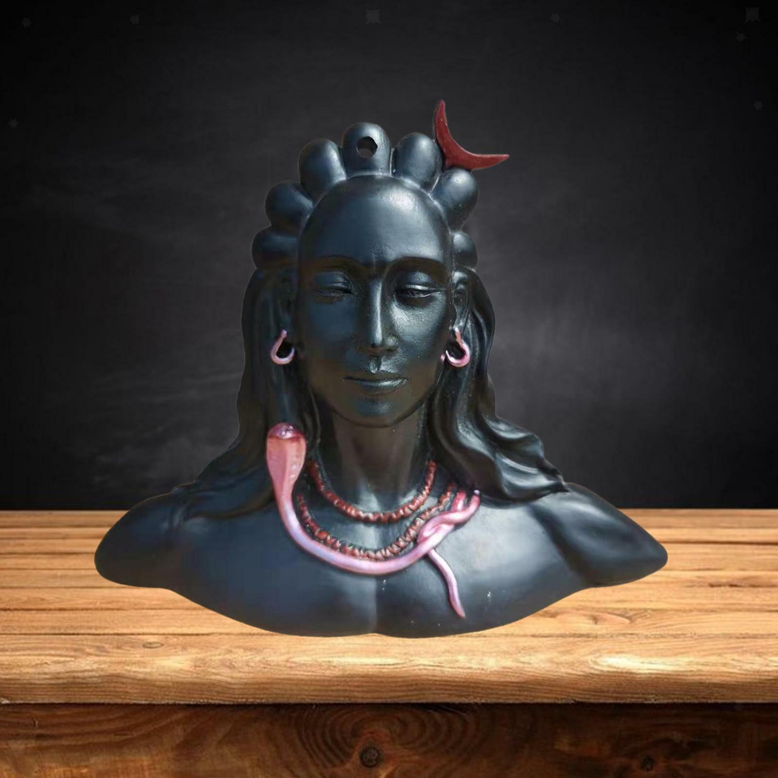 Resin Hanging American Indian Head Statue Figurine Living Room Shop ...
