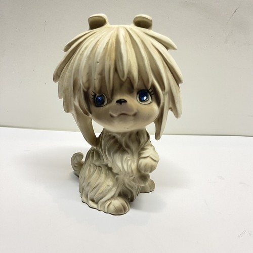 Rare Vintage MCM Norcrest Dog Figurine with Rhinestone Eyes Japan A855 ...