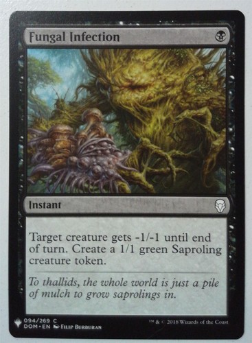 Fungal Infection *Common* Magic MtG x1 Mystery Booster | eBay