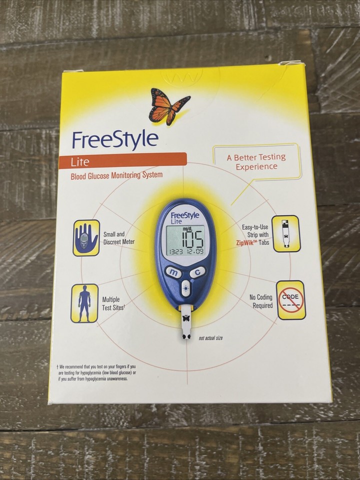Freestyle Lite Blood Glucose Meter 699073708052| eBay
