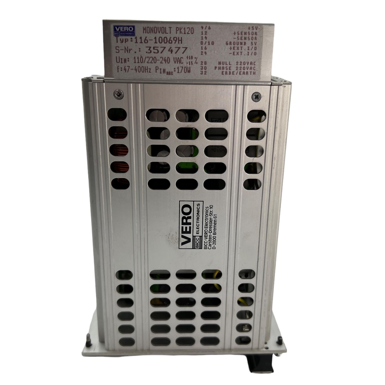 PK120 Monovolt Vero 116-10069H Power Supply | eBay