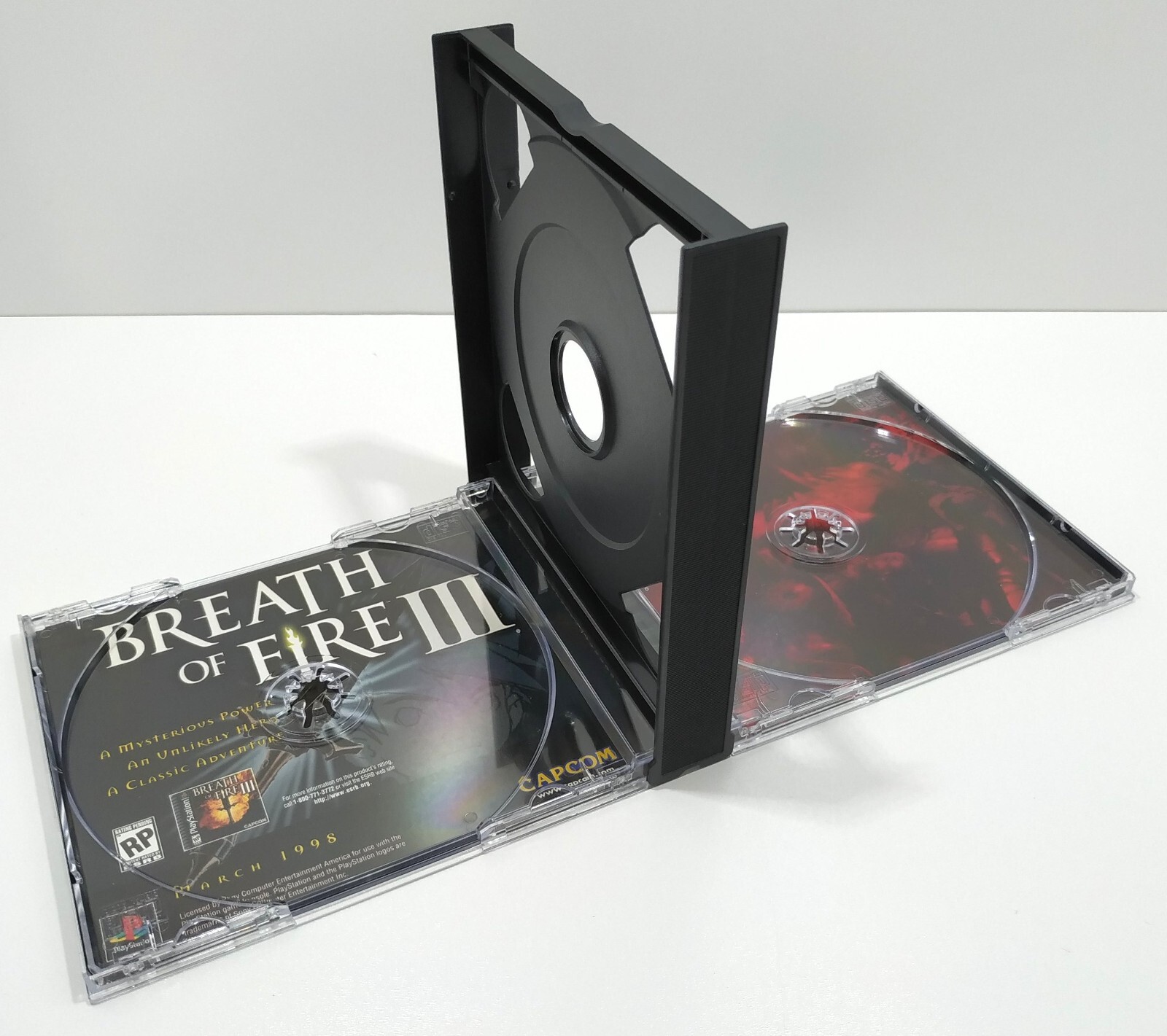 1x Playstation 1 PS1 PSX Double Jewel Case Replacement New Multibox Big ...