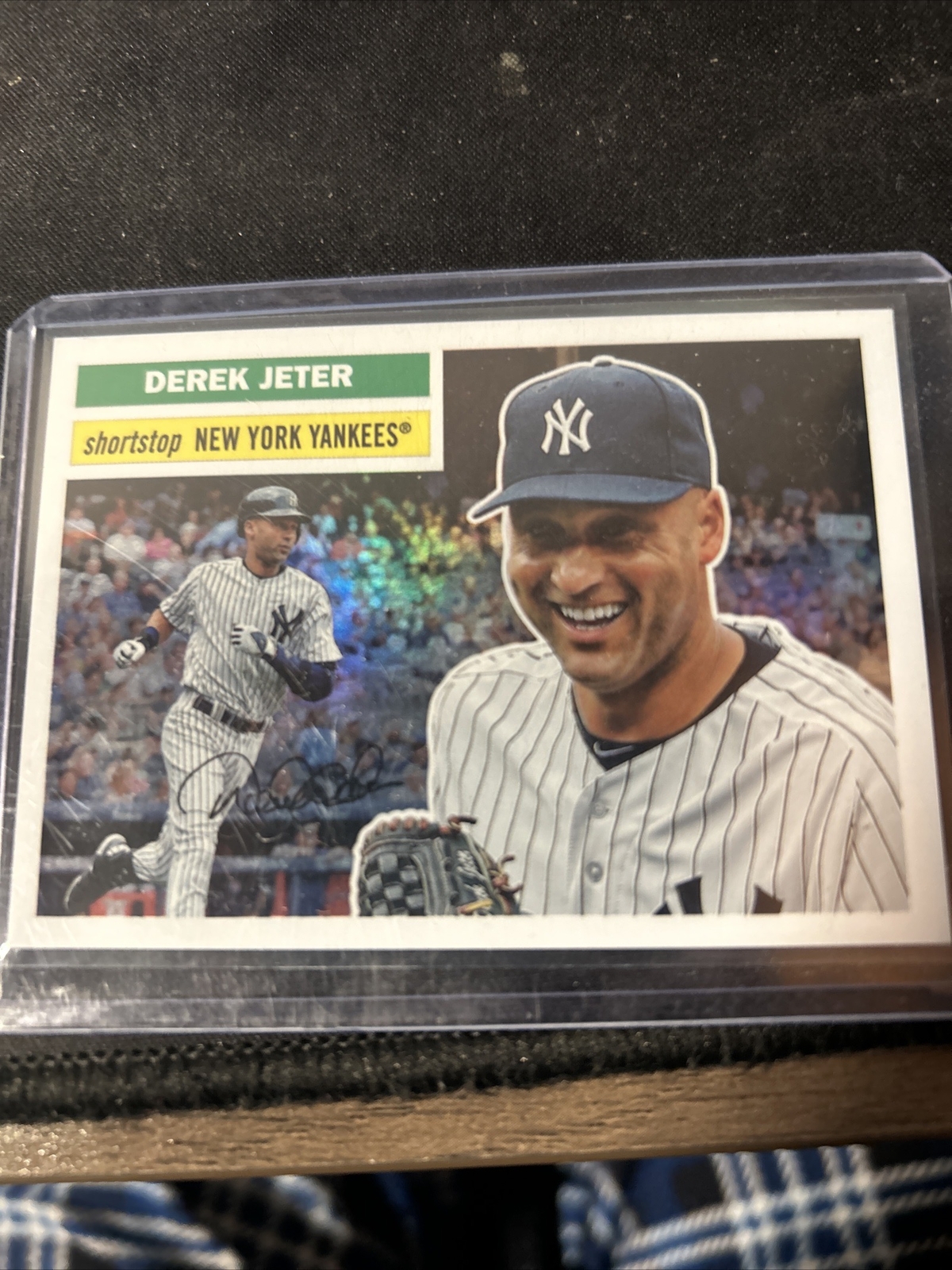 23 topps archives 1956 Sliver Foil Derek Jeter /199 | eBay