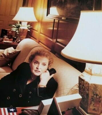 MADELEINE ALBRIGHT 1st FEMALE U.S. Secretary of State by Annie ...