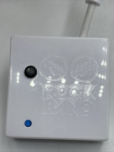 Nintendo Wii Rock Band Wireless Guitar Stratocaster Dongle Receiver ...