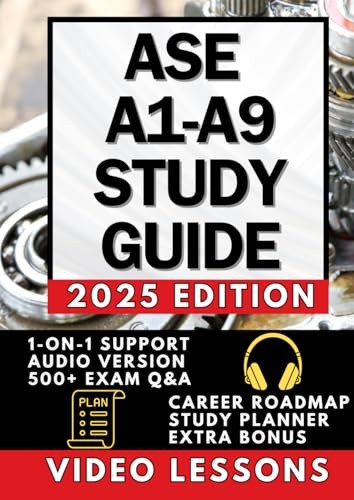 ASE A1-A9 Study Guide by Mark McMillers | eBay