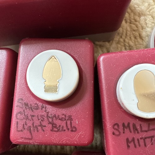 Christmas Theme Punches - Emagination Crafts - Lot Of 8 | eBay