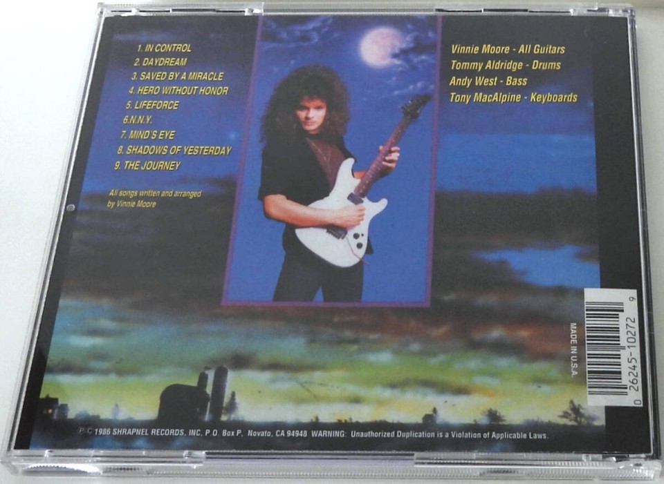 VINNIE MOORE (Vinnie Moore) MIND'S EYE [Used CD] | eBay