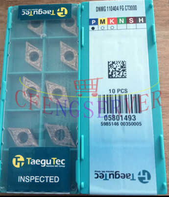 New 10PCS Taegutec CNC Blade DNMG110404FG CT3000 | eBay