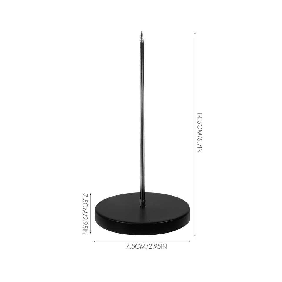 Work Desk Receipt Holder for Office Check Spindle Receipts Paper Spike ...
