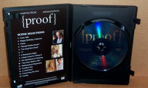 Proof (DVD, 2006) Gwyneth Paltrow Anthony Hopkins Jake Gyllenhaal ...