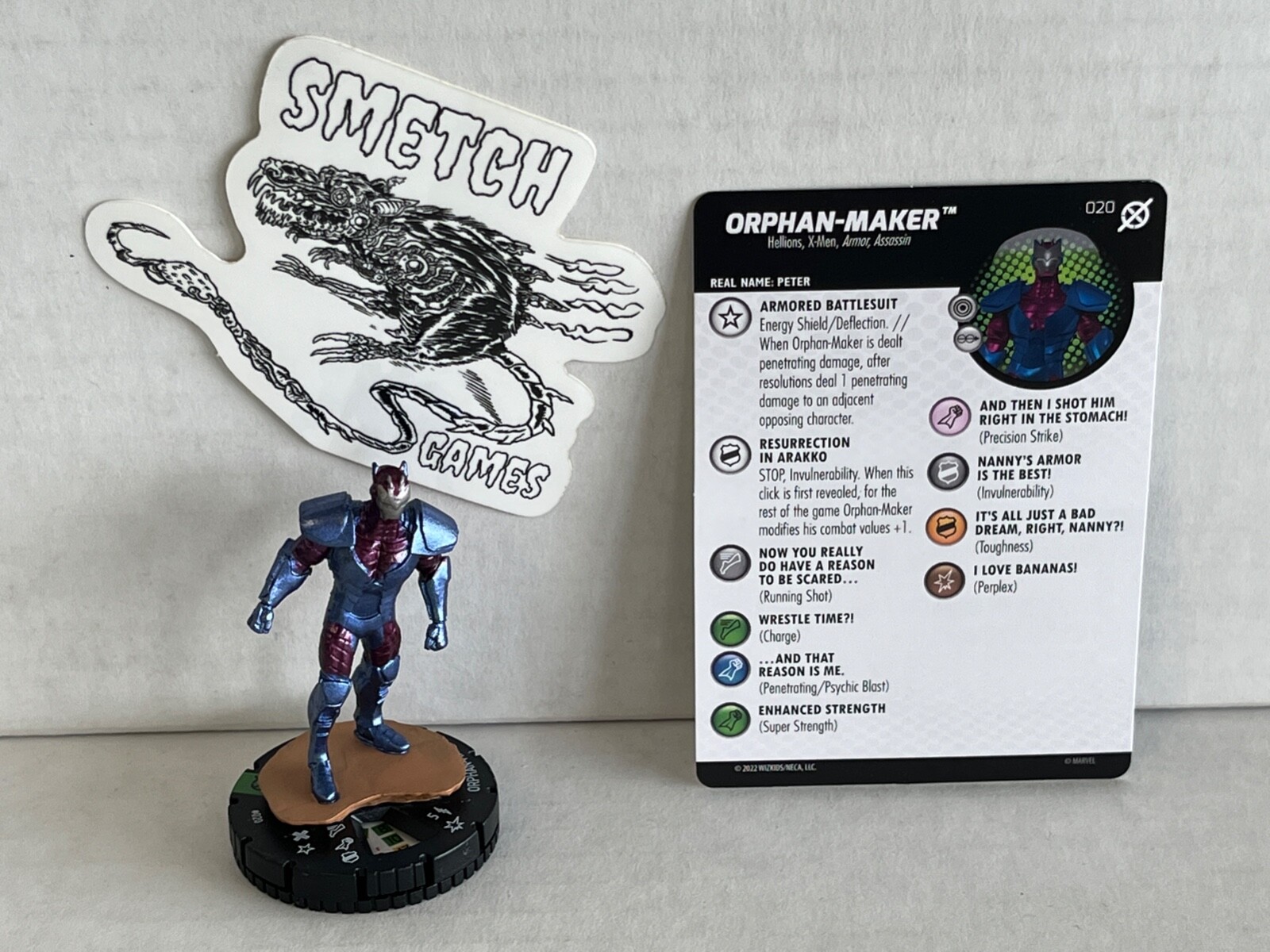 XMXSSOP 020 Orphan-Maker - Uncommon Figure - Marvel Heroclix - X-Men X ...