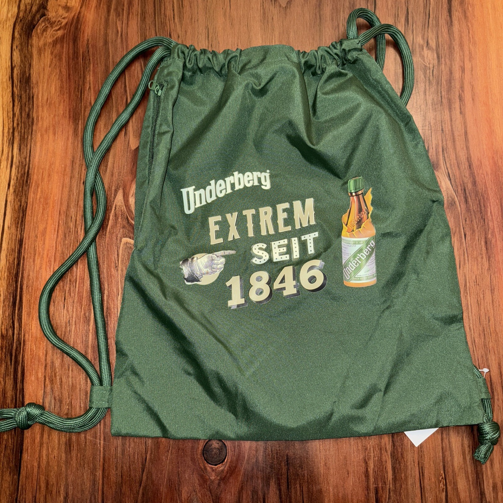 Underberg Bitters Pull String Back Pack Extrem Seit 1846 BRAND NEW | eBay