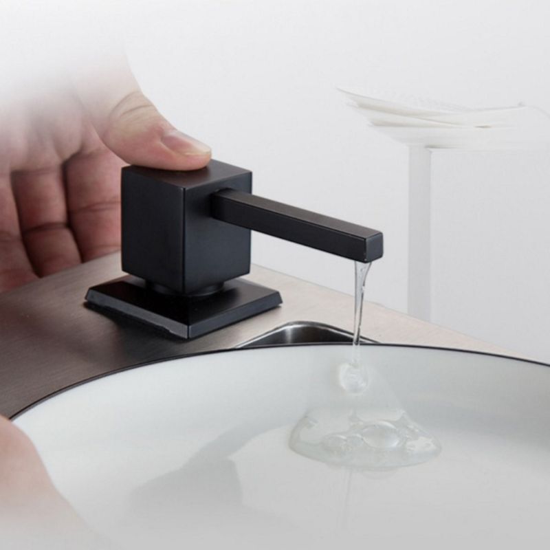 Hand Press Liquid Dispensers Kitchen Sink Soap Dispenser Liquid Refill ...