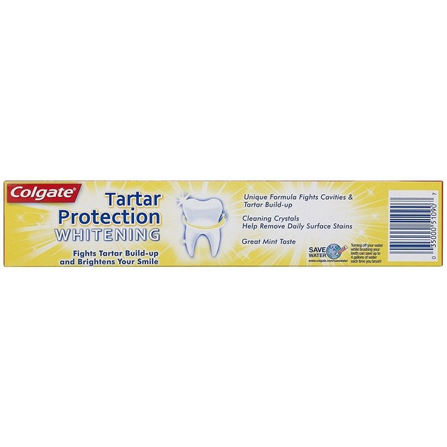 Colgate Tartar Protection Whitening Flouride Toothpaste - 6oz for sale ...