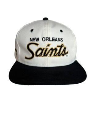 Vintage New Orleans Saints NFL 1990s Sports Specialties Script Snapback ...