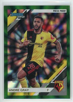 2019-20 ANDRE GRAY 36/50 PANINI CHRONICLES DONRUSS PRESS PROOF LASER | eBay