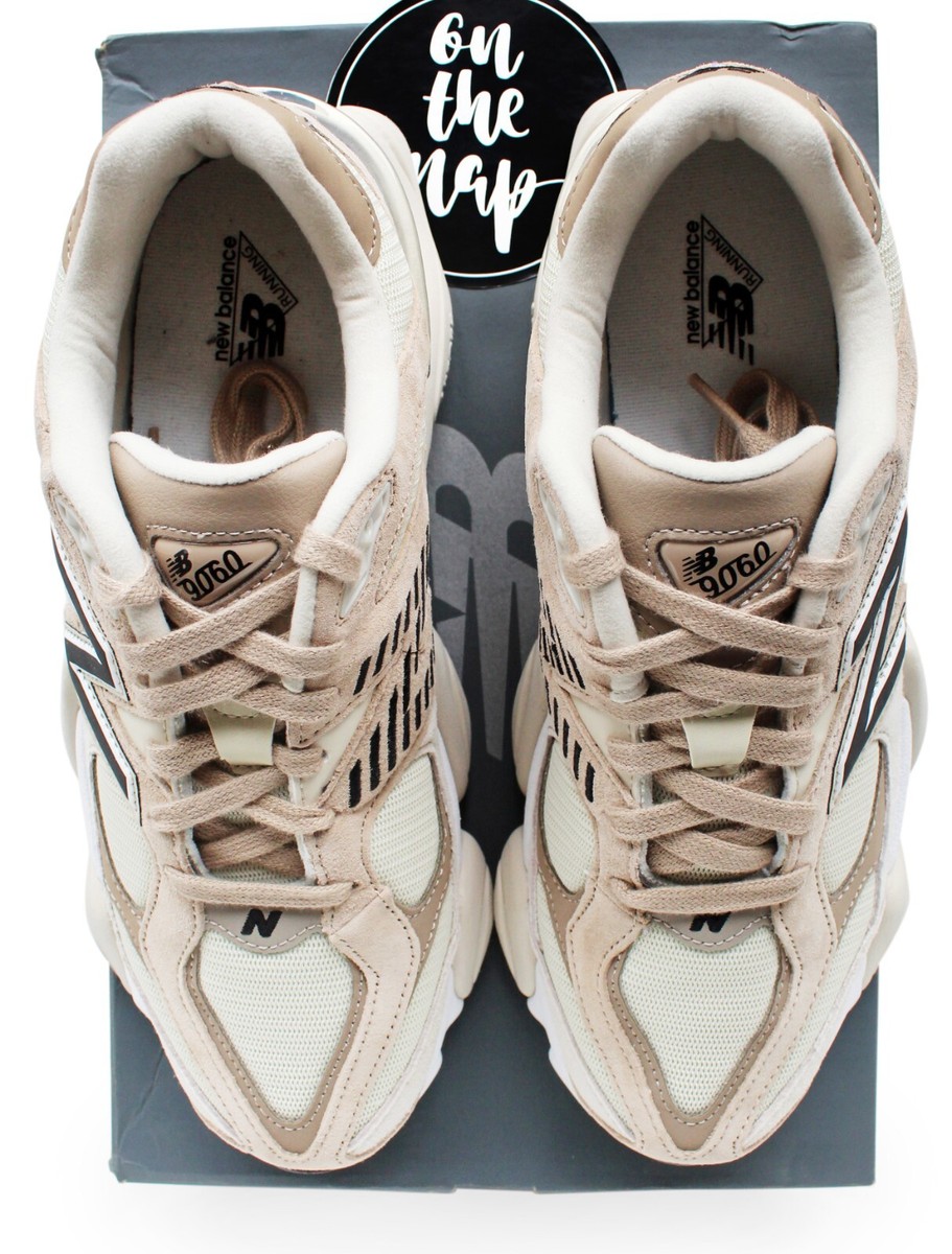 New Balance 9060 Beige Cream Light Brown UK 7.5 US 8 W 9.5 New Balance 9060 Beige Cream Light Brown UK 7.5 US 8 W 9.5