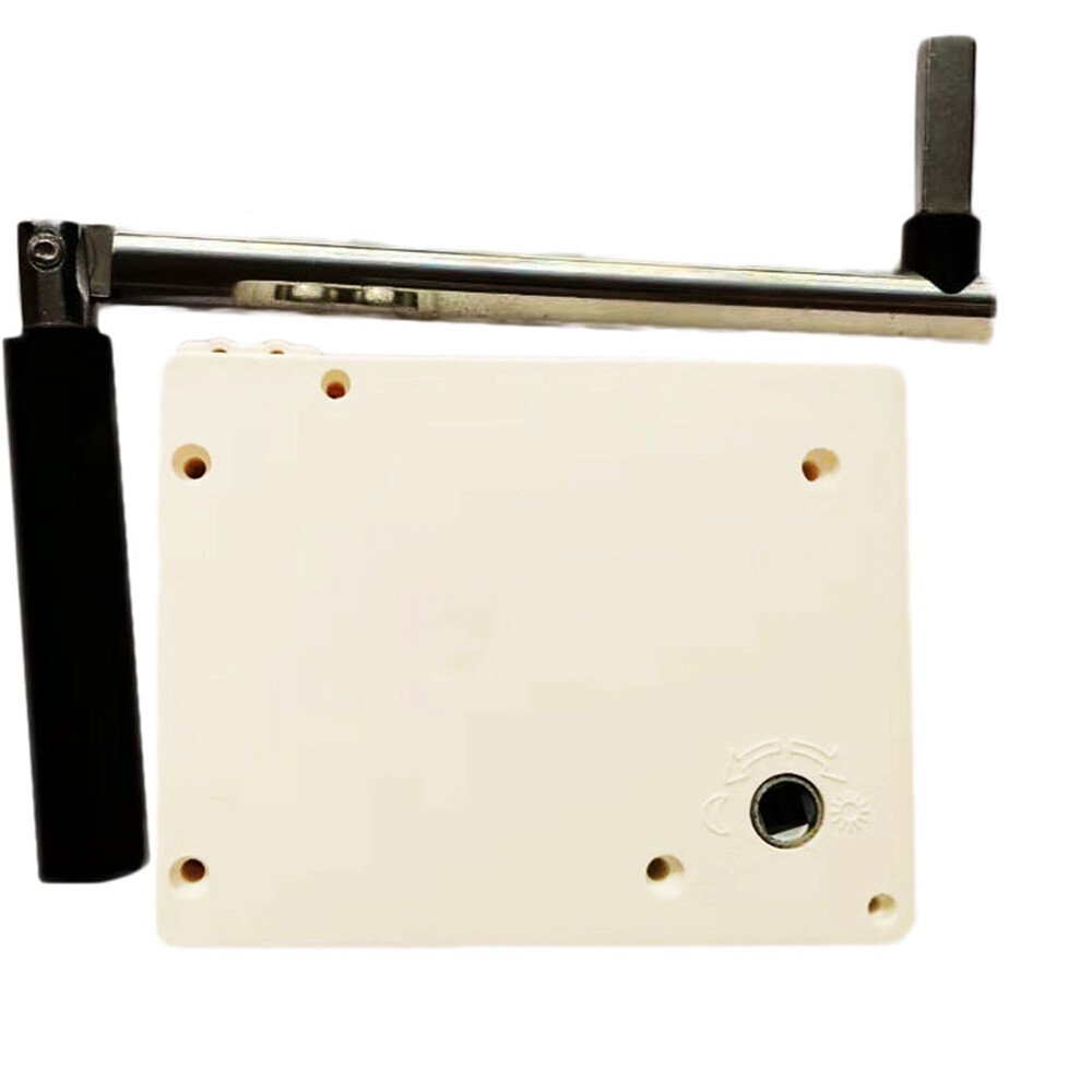 Manual White Roller Shutter Control Winder Box With 5m strap and Handle ...