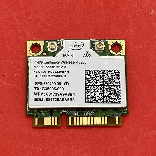 HP Enve 17-J020US 17T-J 17-J Intel Centrino Wireless Card 670290-001 ...