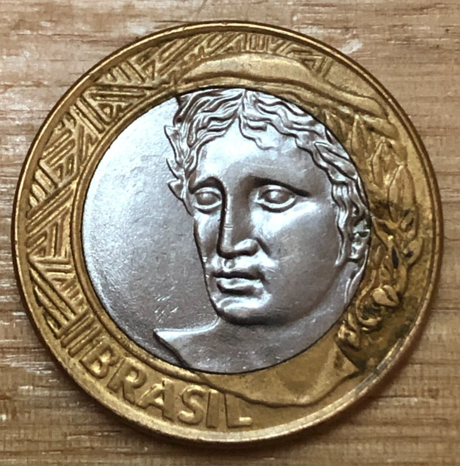 2011 One Real Coin BRAZIL bi-Metallic YFP1/23 | eBay