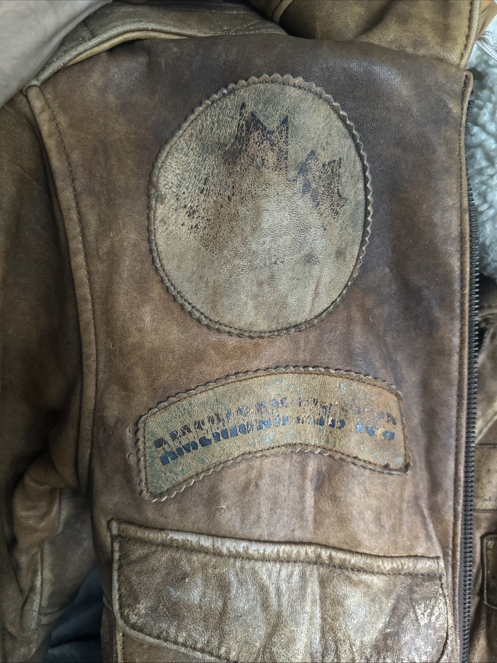 WW2 RCAF Bomber Flight Jacket “Victory” | eBay