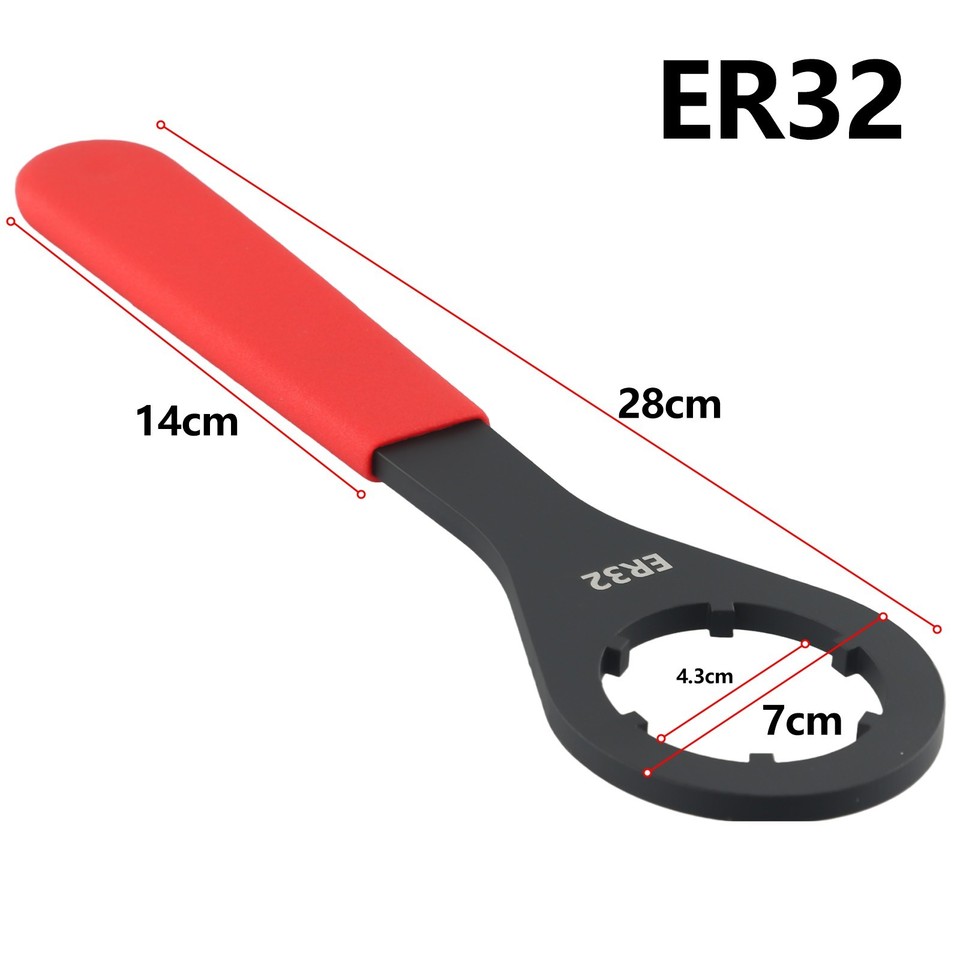 Precision CNC Spanner Wrench for ER Nut ER16 ER20 ER25 ER32 ER40 ...
