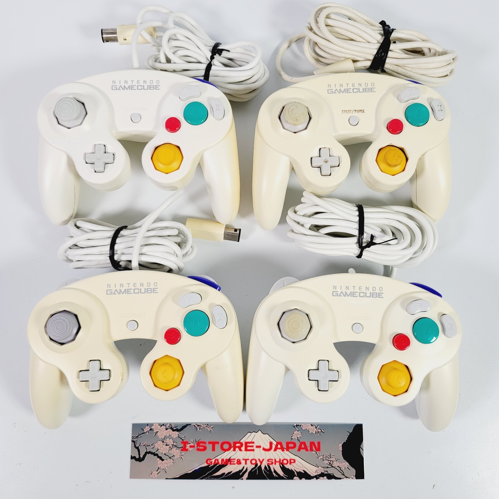 Nintendo Game Cube Controller Color white tested working Japan GC set ...
