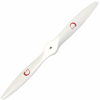 XOAR PJM White 12x6 RC Model Airplane Propeller 12 Inch Wood Gas Prop ...