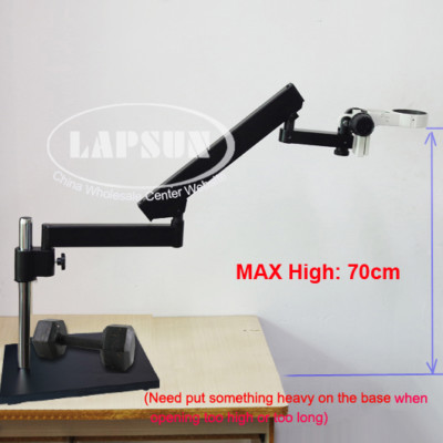 Long Arm Heavy Duty Boom Large Stereo Table Stand For DIA 76mm ...