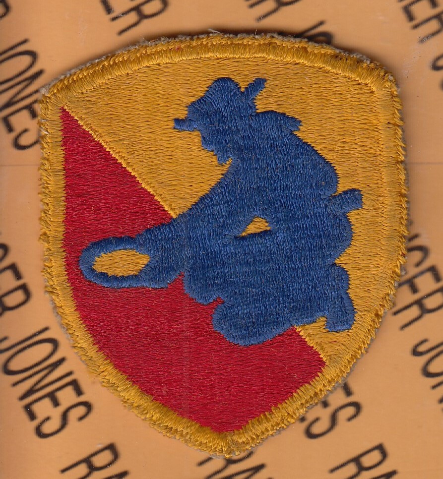 US Army WWII 49th Infantry Division ~3" patch c/e HC | eBay