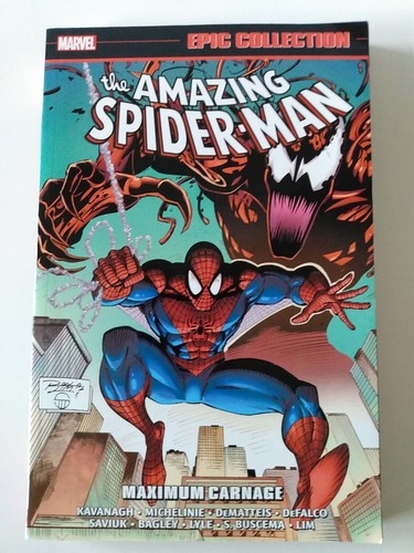 Amazing Spider-Man Epic Collection #25 Maximum Carnage (Marvel Comics ...