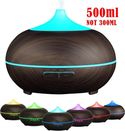 Aromatherapy Diffuser & Essential Oil Set - Ultrasonic Diffuser & Top ...