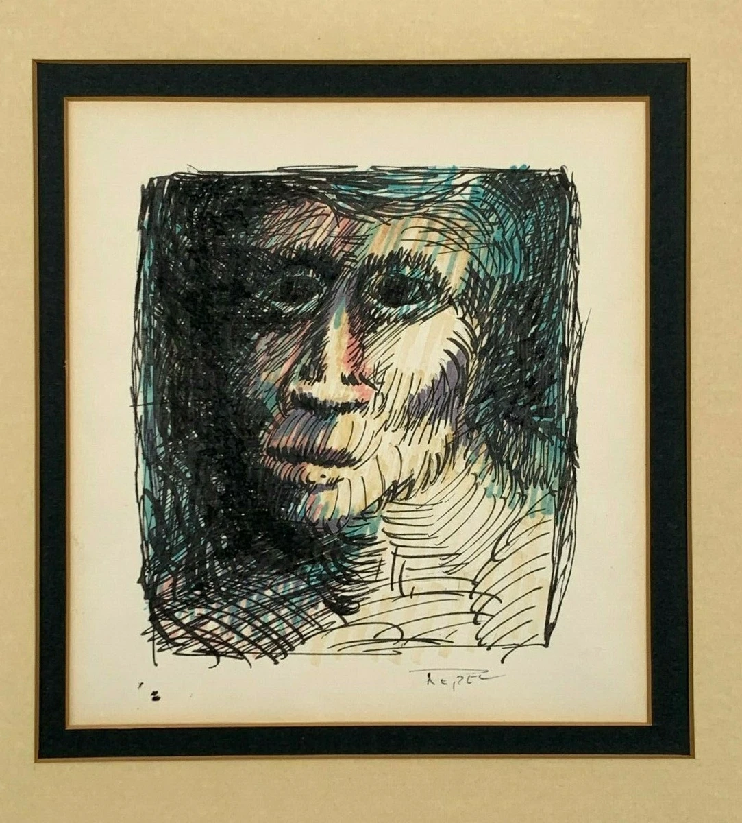 Color Abstract Ink Art