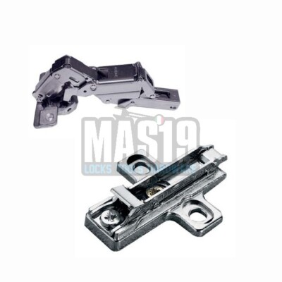 CERNIERA A SCATTO SALICE APERTURA 165° C2AFA99 CON BASETTA A SCATTO ...