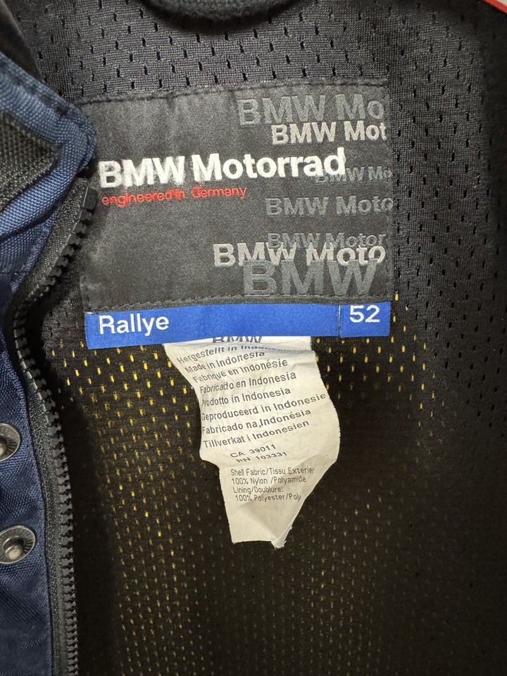 BMW Motorcycle Rallye Suit full - Jacket (42) Pants (44R) | eBay