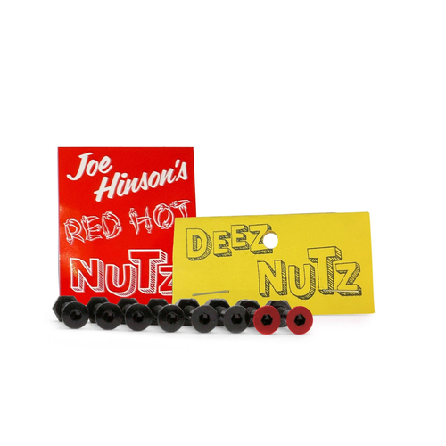 Deez Nutz Joe's Red Hot Nutz 1" Allen Bolts - Black | eBay UK