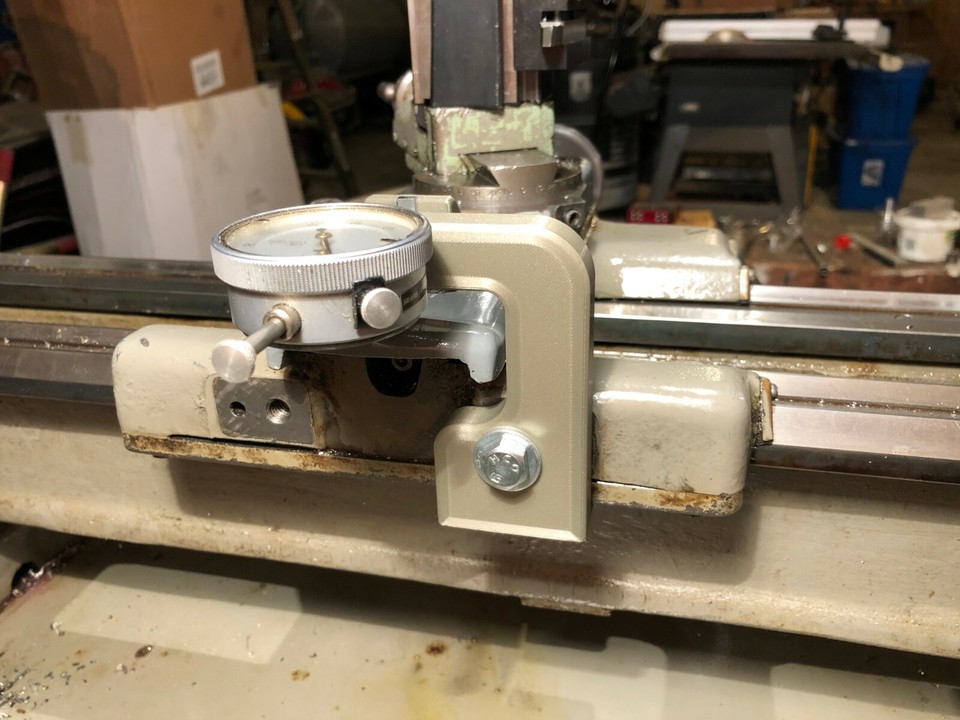 South Bend Lathe 9 or 10K, Cross Slide Dial Indicator Holder (3d ...