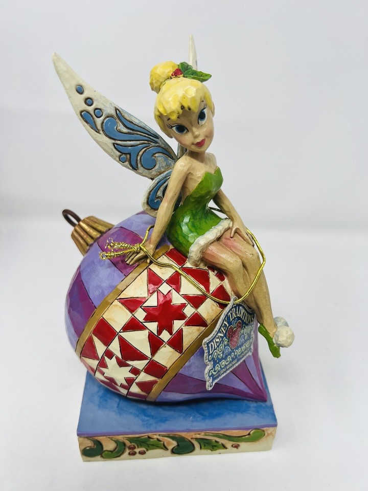 Tinkerbell Disney traditions having a ball Jim shore Figurine | eBay