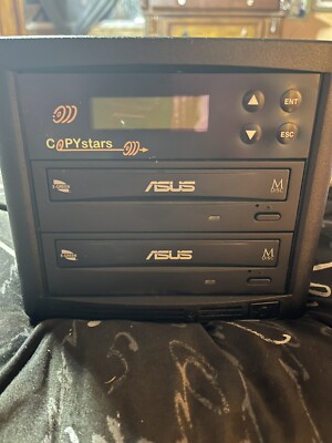 Duplicator Copystars 1-1 CD DVD Copier Asus 24X DL burner duplication ...