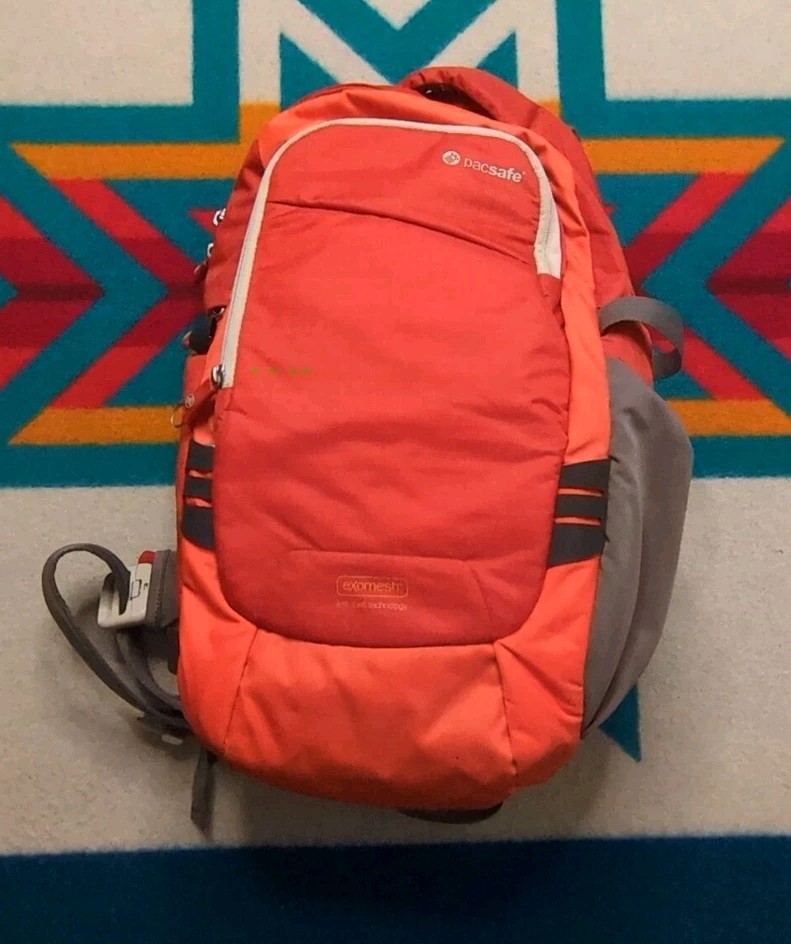 Pacsafe Anti-Theft Exomesh Crossbody Bag Tech Sling Backpack Travel ...