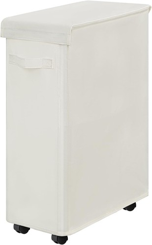 Chrislley Slim Laundry 45L(15"L x 7.9"W x 23.2"H), beige | eBay