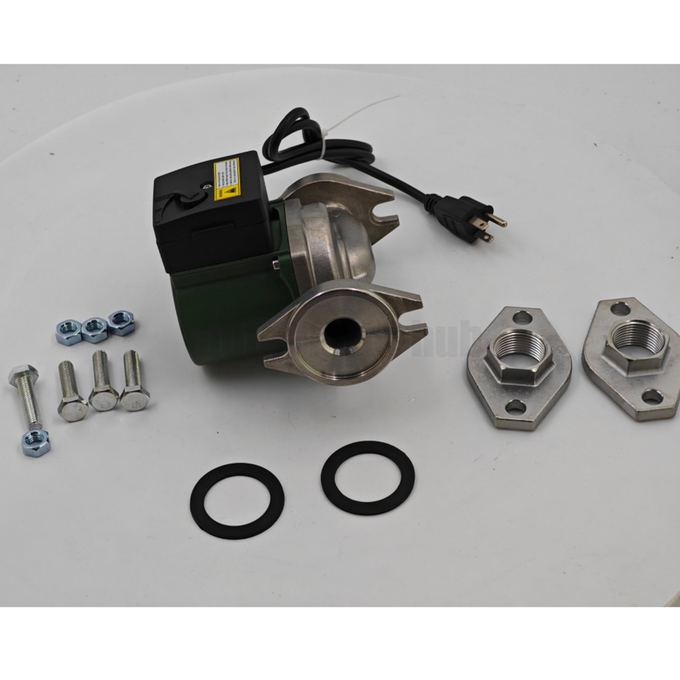 REPLACE Taco 008-SF6 115V 1/25hp 14GPM Water Stainless Steel Circulator ...